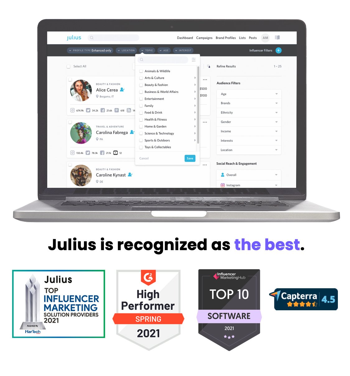 Request a Demo – Julius